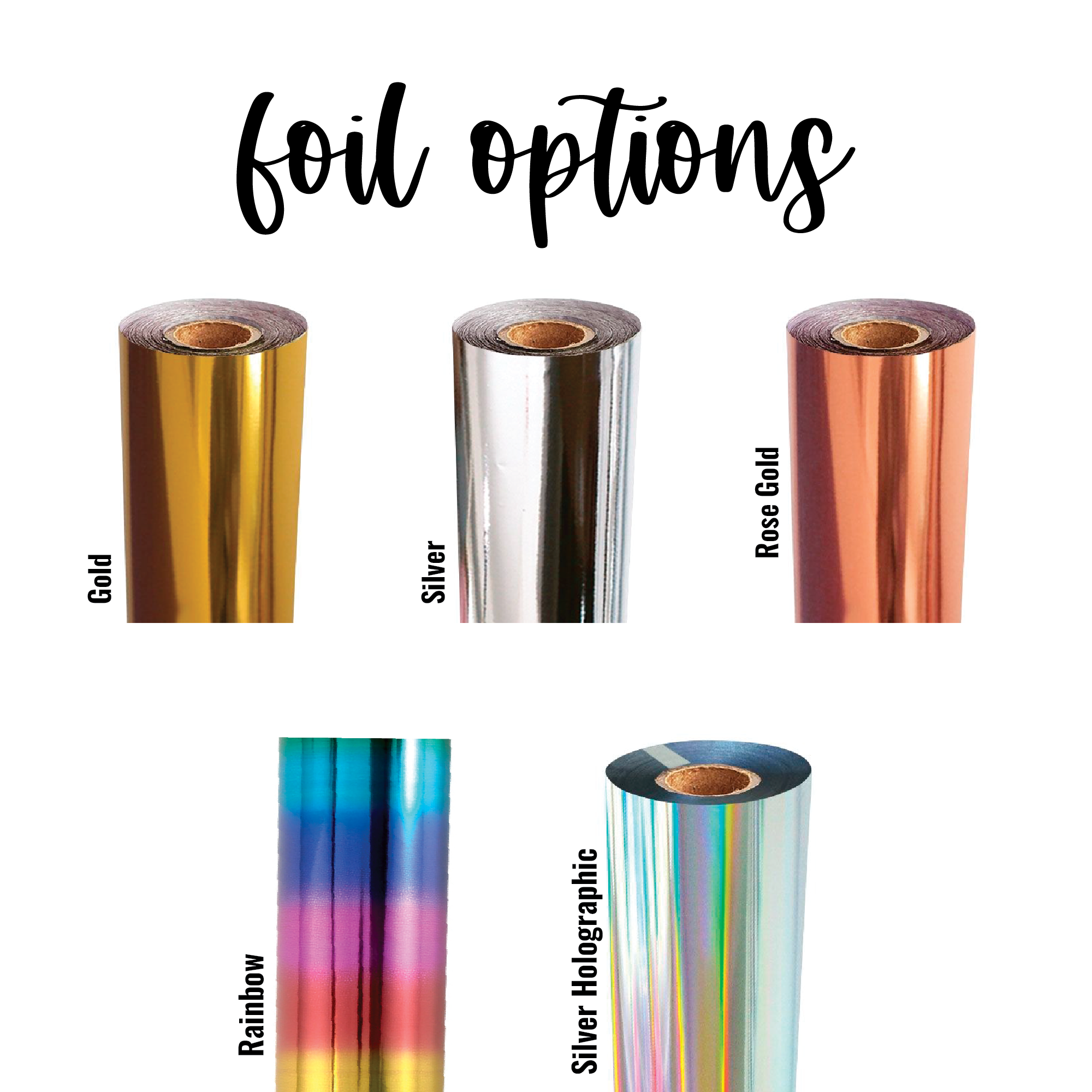 Custom Foil Stickers – Nu Creative Co